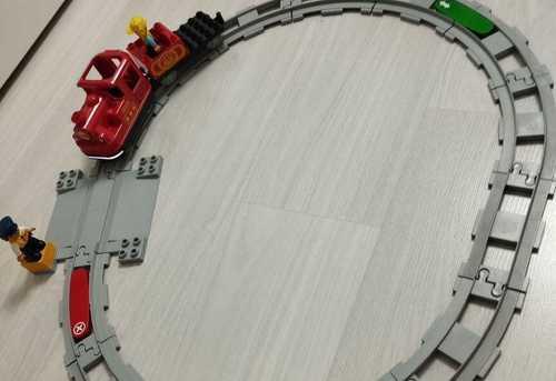 Lego поезд
