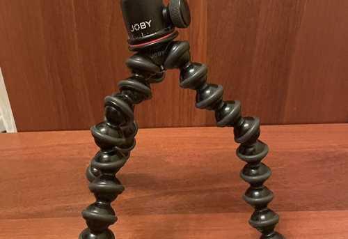 Гибкий штатив gorillapod joby и шарнирная голова