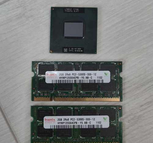 Память DDR2 4GB   Core 2 Duo T7700