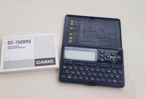Банк данных Casio DC-7500RS