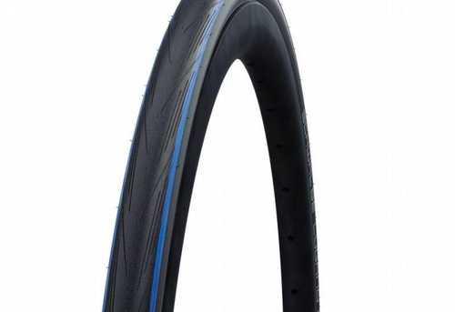 Покрышка 700x25 Schwalbe Lugano-II Wire Black+Blue