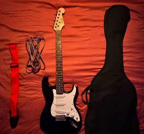 Электрогитара Homage HEG310 Stratocaster SSS Black