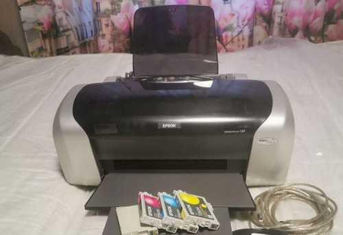 Принтер Epson stylus c87