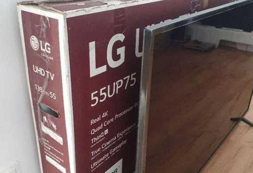 Телевизор 55 дюймов новый LG