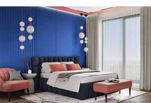 Кровать Даймант-Floor 180 Happy Grafit