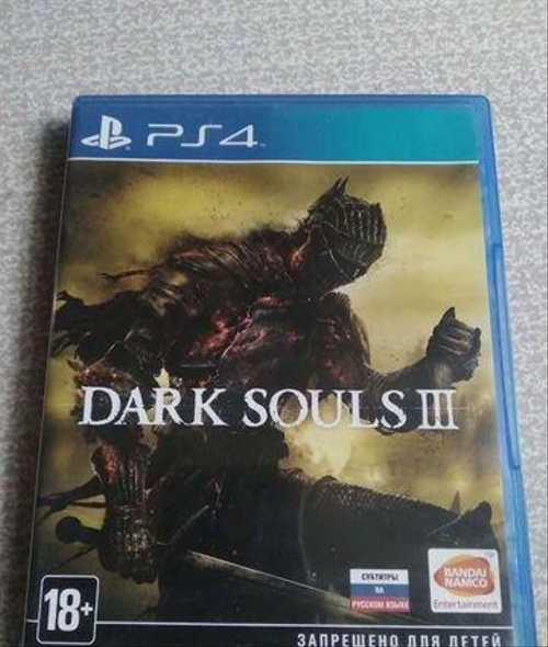 Dark Souls 3 PS4 Игра для приставки