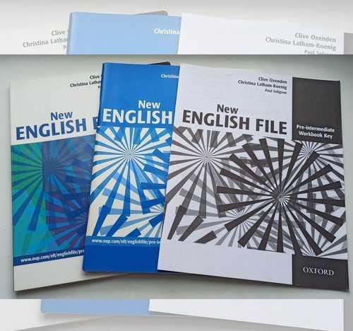 Учебник New English File Pre-intermediate