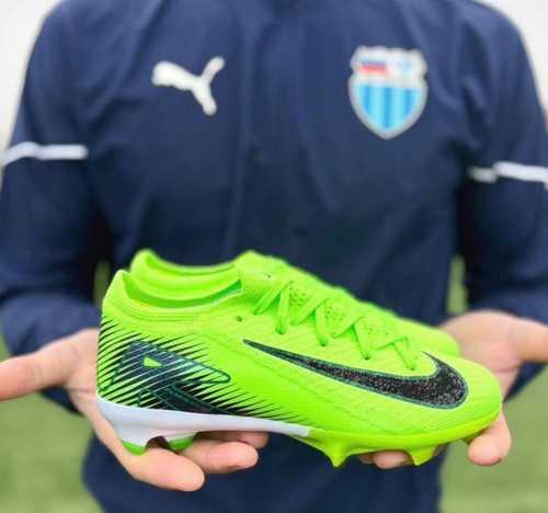Детские бутсы Nike Mercurial Vapor 16 Light green