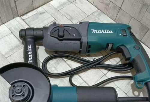 Перфоратор Makita 2470 + ушм болгарка Makita 9558