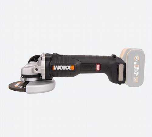 Болгарка бесщеточная worx 20V 125 мм