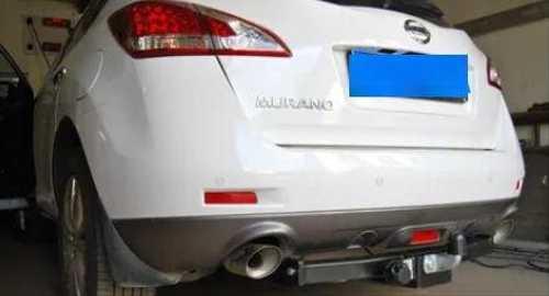 Фаркоп Nissan Murano фланцевое крепление шара