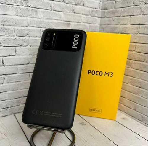 Смартфон poco M3 4GB/128GB Black