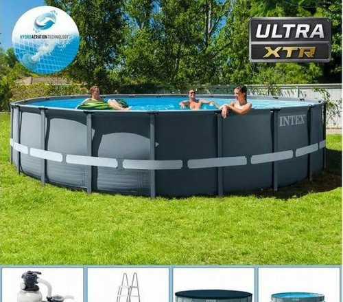 Бассейн каркасный intex / бассейн intex