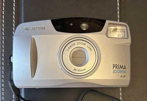 Плёночный фотоаппарат Cannon Prima Zoom 65