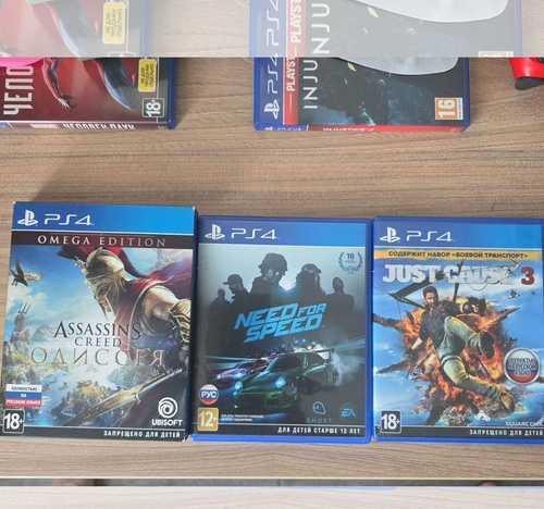 Игры NFS, Assassin's, just cause 3 ps4