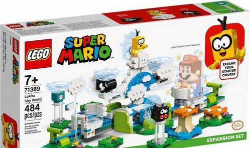 Lego Super Mario 71389 Небесный мир лакиту