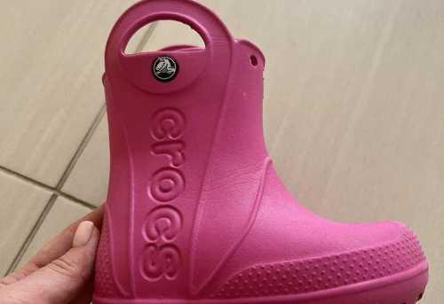 Резиновые сапоги crocs c6