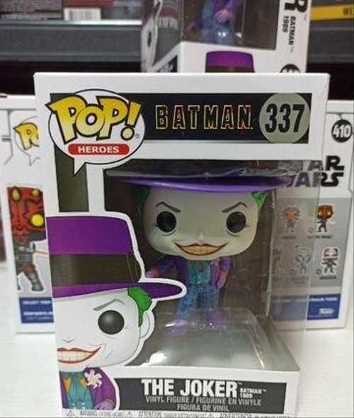Фигурка Funko POP Heroes DC Batman 1989 Joker w/H