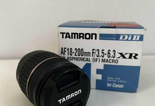 Объектив tamron 18-200