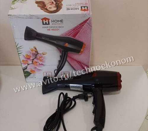 Фен Home Element HE-HD321 бордовый гранат