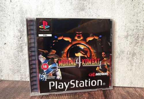 Mortal Kombat 4 игры ps1 Playstation пс1