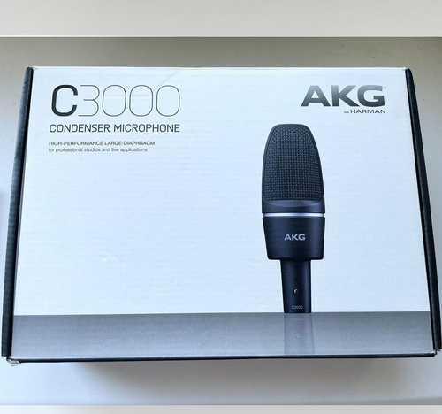 Студийный микрофон AKG C3000