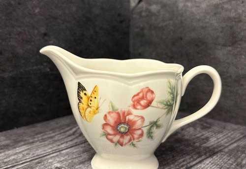 Посуда Lenox. Молочник "Бабочки на лугу"