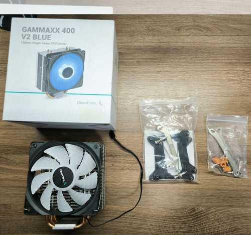 Кулер для процессора deepcool gammaxx 400 V2 Blue