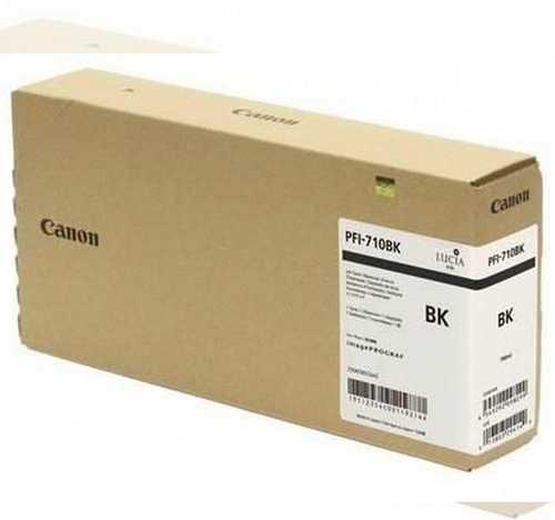 2354C001, Картридж canon PFI-710 BK черный, 700 мл