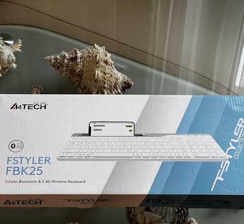 Клавиатура беспроводная a4tech FBK25 fstyler