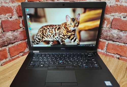 Ноутбук Dell Core i7 8650U 16Gb Ssd 512Gb 14" FHD