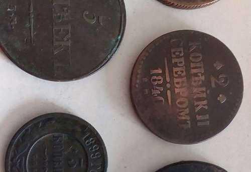 Продам старинные монеты. Цена за все монеты