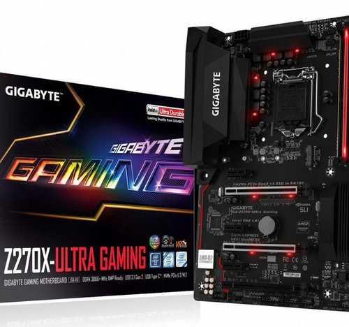 Материнская плата gigabyte GA-Z270X-UltraGaming