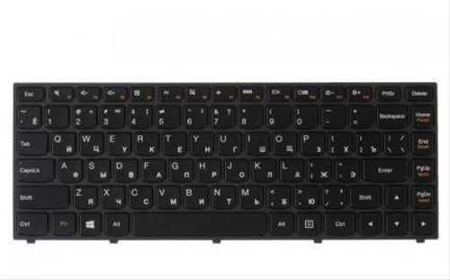 Клавиатура для ноутбука Lenovo Yoga 13 черная с че