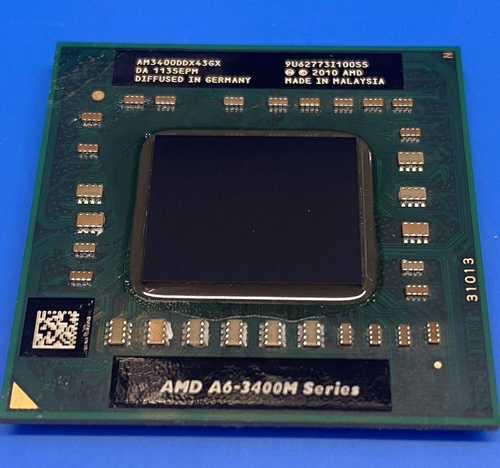 Процессор AMD A6-3400M AM3400DDX43GX