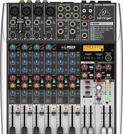 Микшерный пульт Behringer qx1204usb