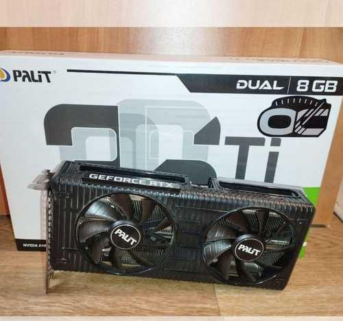 Видеокарта palit RTX 3060Ti 8 gb