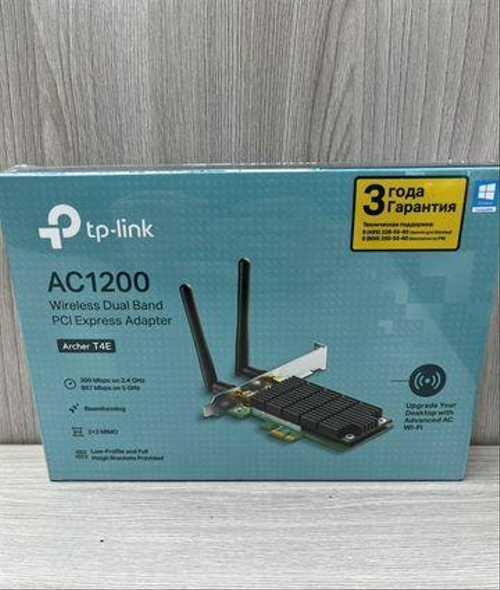 Wifi адаптер pci express tp-link t4e