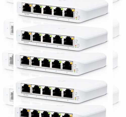 Ubiquiti UniFi Switch Flex Mini (5-pack) (USW-Flex-Mini-5) 5 коммутаторов