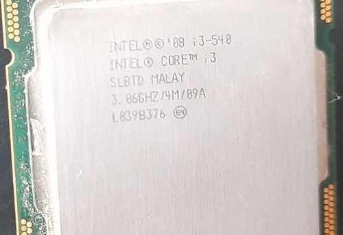 Процессор i3 540 LGA 1156