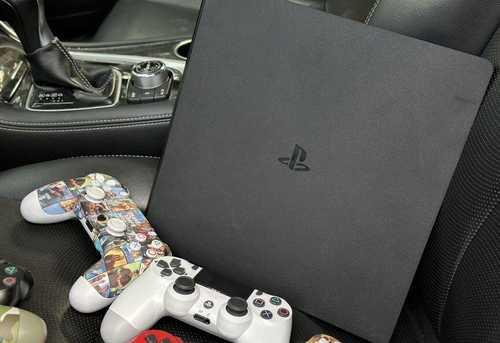 Sony playstation 4 slim 1tb Блэк Обмен