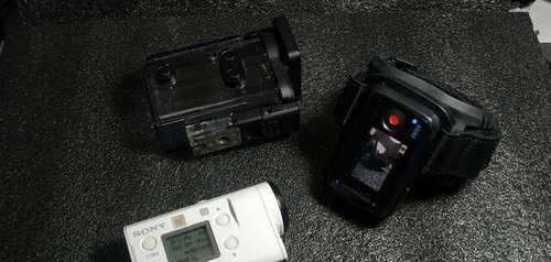 Экшн камера sony FDR-X3000 аквабокс и пульт