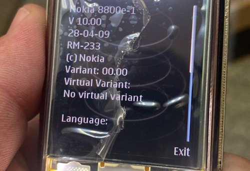 Nokia 8800 arte дисплей, плата