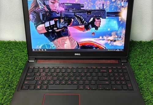 Игровой ноутбук Dell i5 GTX 1050 гарантия 1 год
