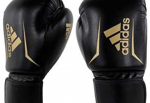 Перчатки боксерские Adidas Speed 50 черно-золотые