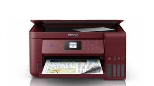 Мфу Epson L4167 с оригинальной снпч и чернилами