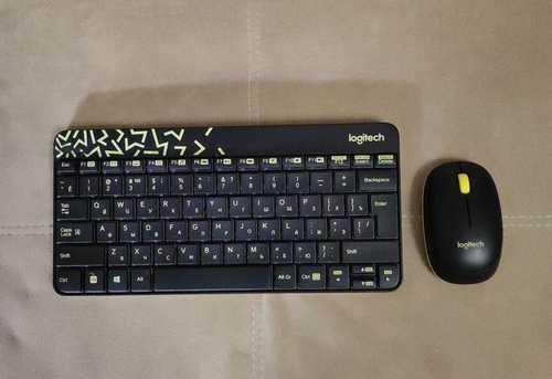 Logitech MK240 Клавиатура+мышь беспроводная