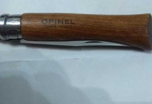 Нож Opinel №10, нержавеющая сталь, бук