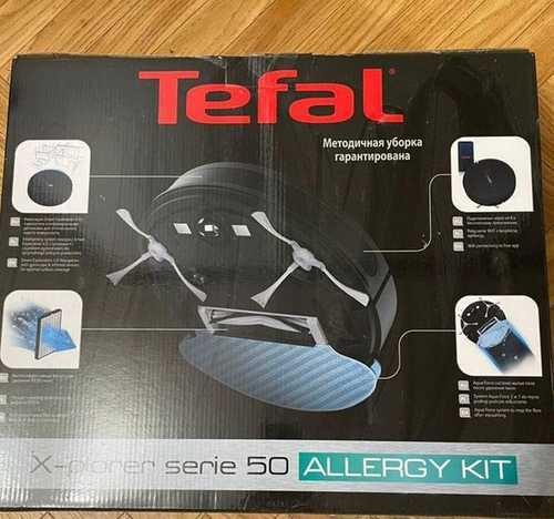 Робот пылесос tefal explorer serie 50