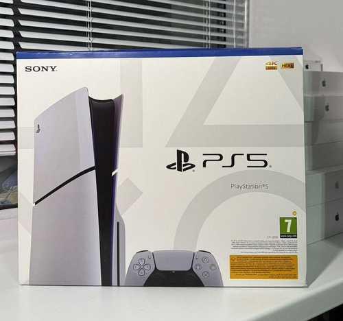 Новая Sony Playstation 5 Slim 1TB (с дисководом)